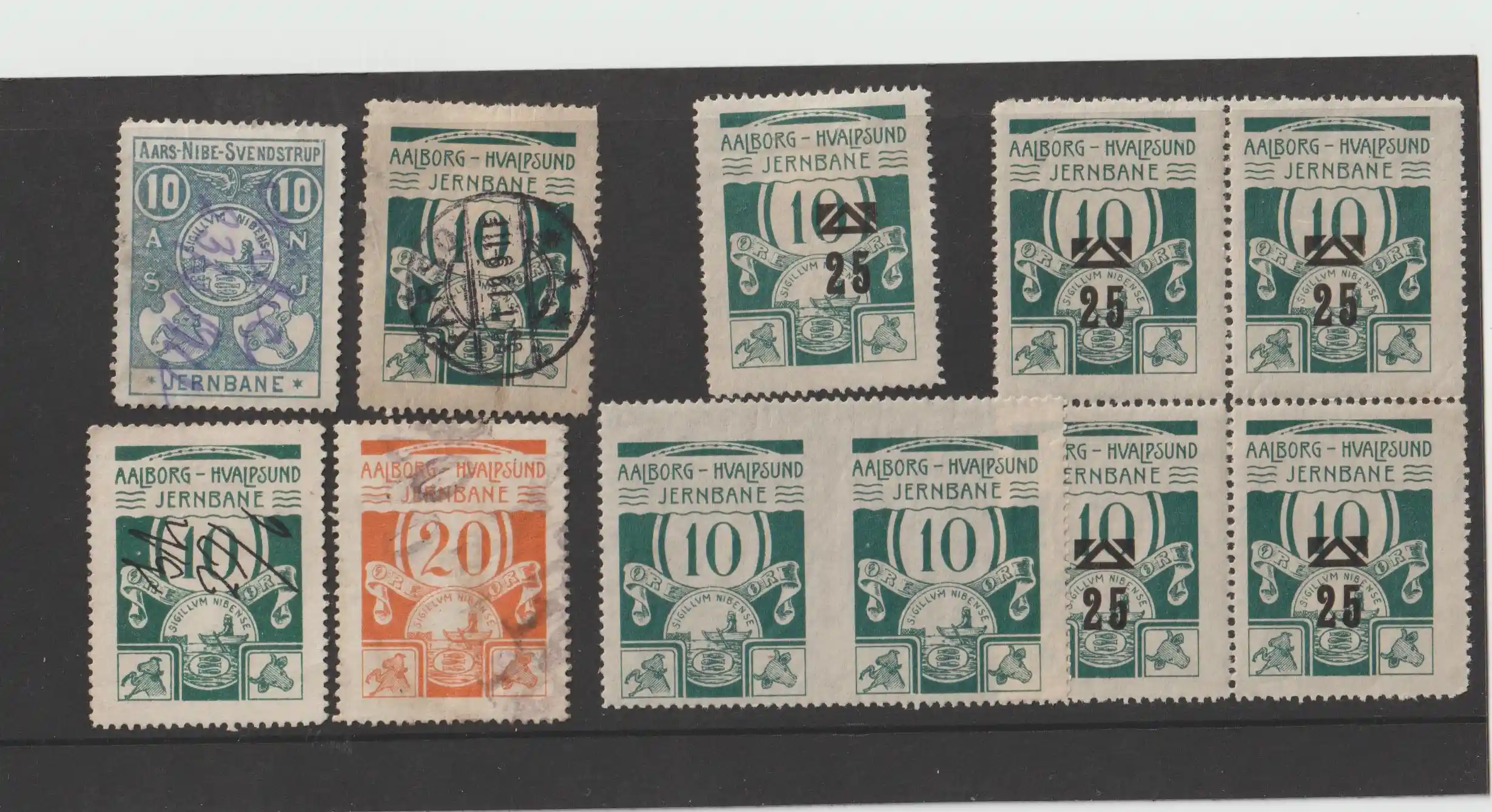 Detail visning af auktionsvare i Dansk Fragt- og Banemærkeklub ...